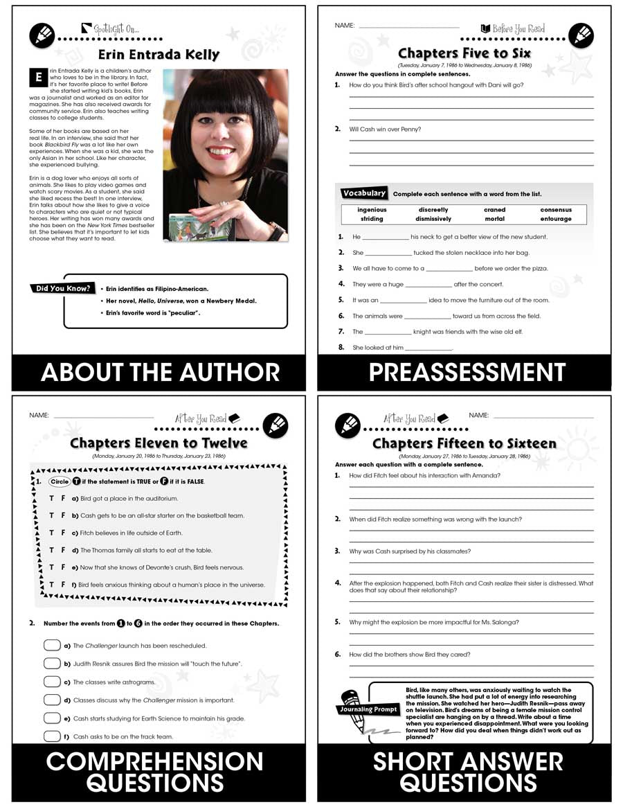 We Dream of Space (Novel Study Guide) – CLASSROOM COMPLETE PRESS