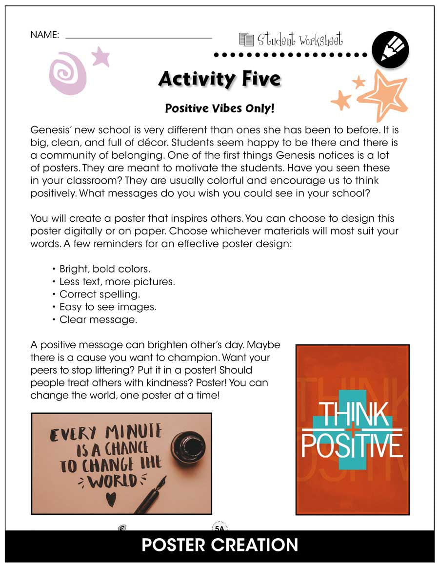 Genesis Begins Again - BONUS WORKSHEETS – CLASSROOM COMPLETE PRESS