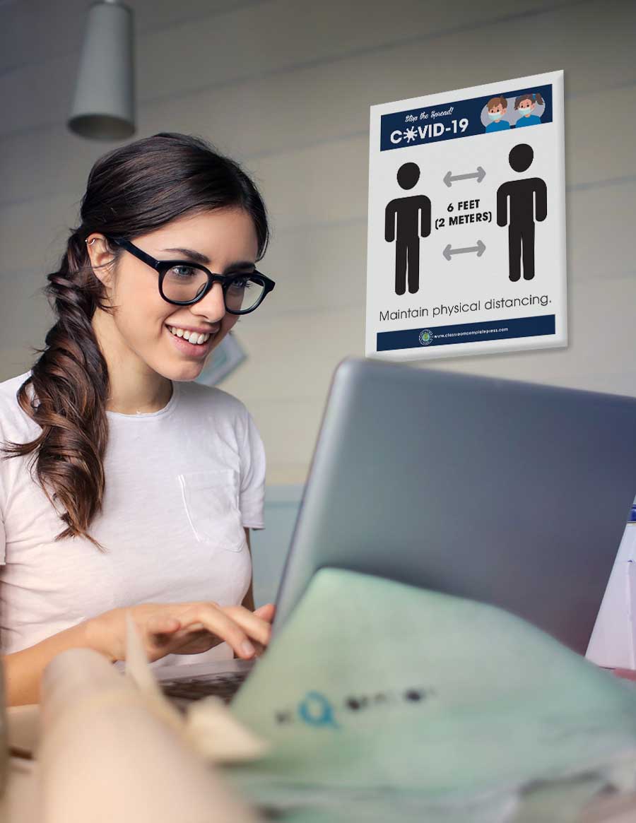 COVID-19 Stop the Spread Posters – CLASSROOM COMPLETE PRESS