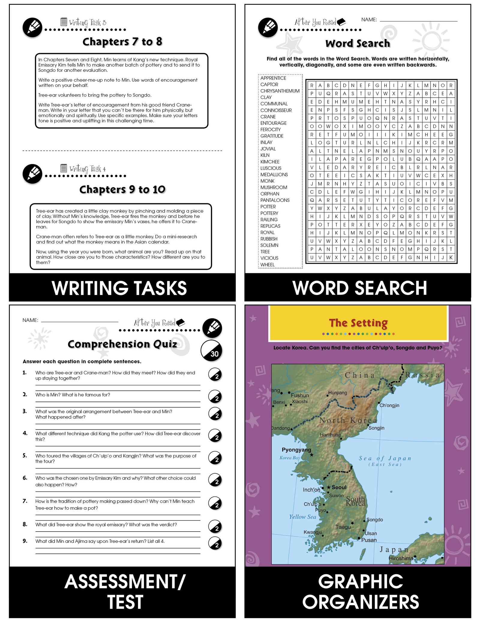 A Single Shard (Novel Study Guide) – CLASSROOM COMPLETE PRESS