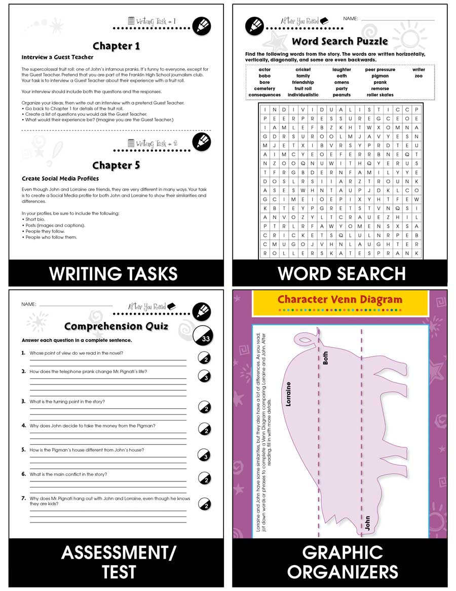 The Pigman (Novel Study Guide) – CLASSROOM COMPLETE PRESS