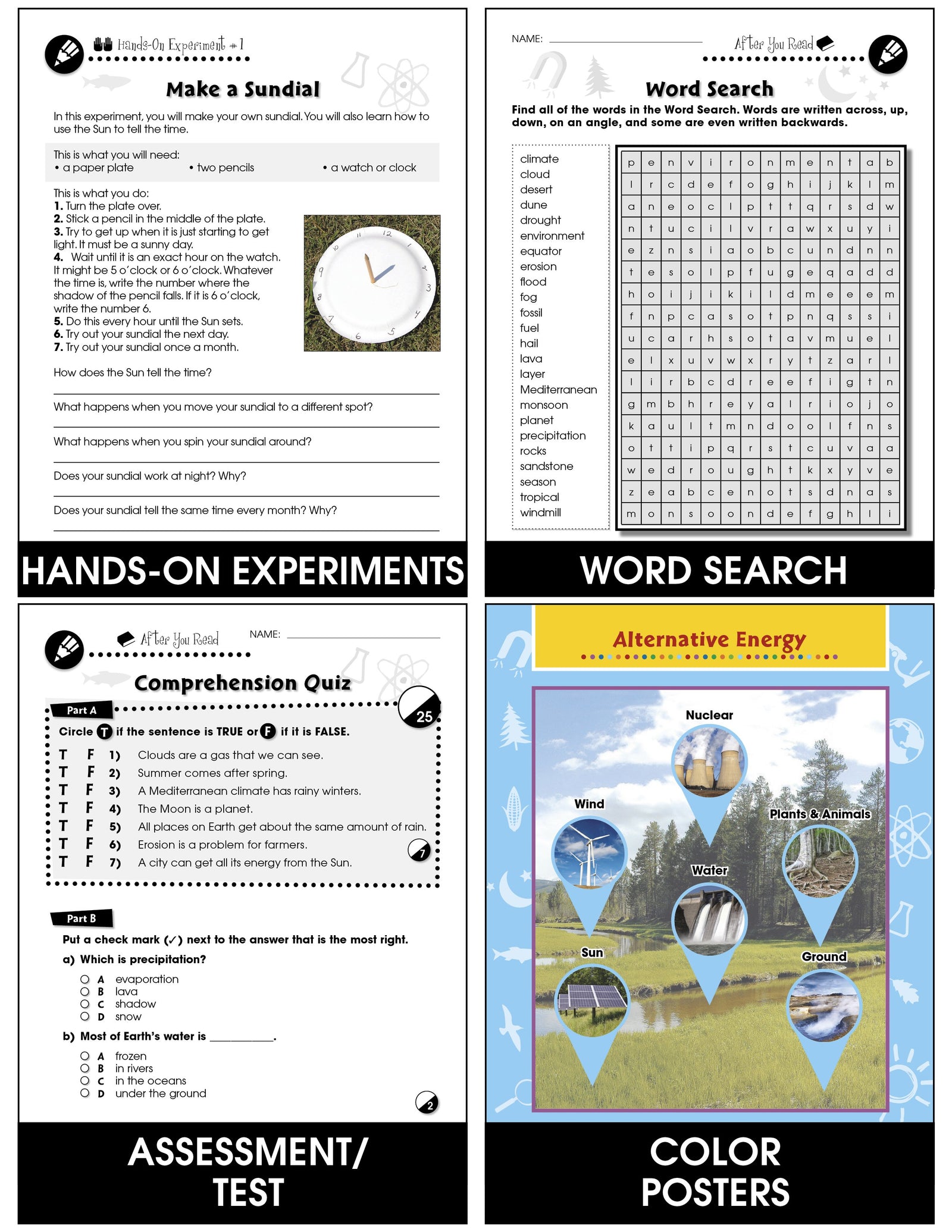 Hands-On STEAM - Earth & Space Science – CLASSROOM COMPLETE PRESS
