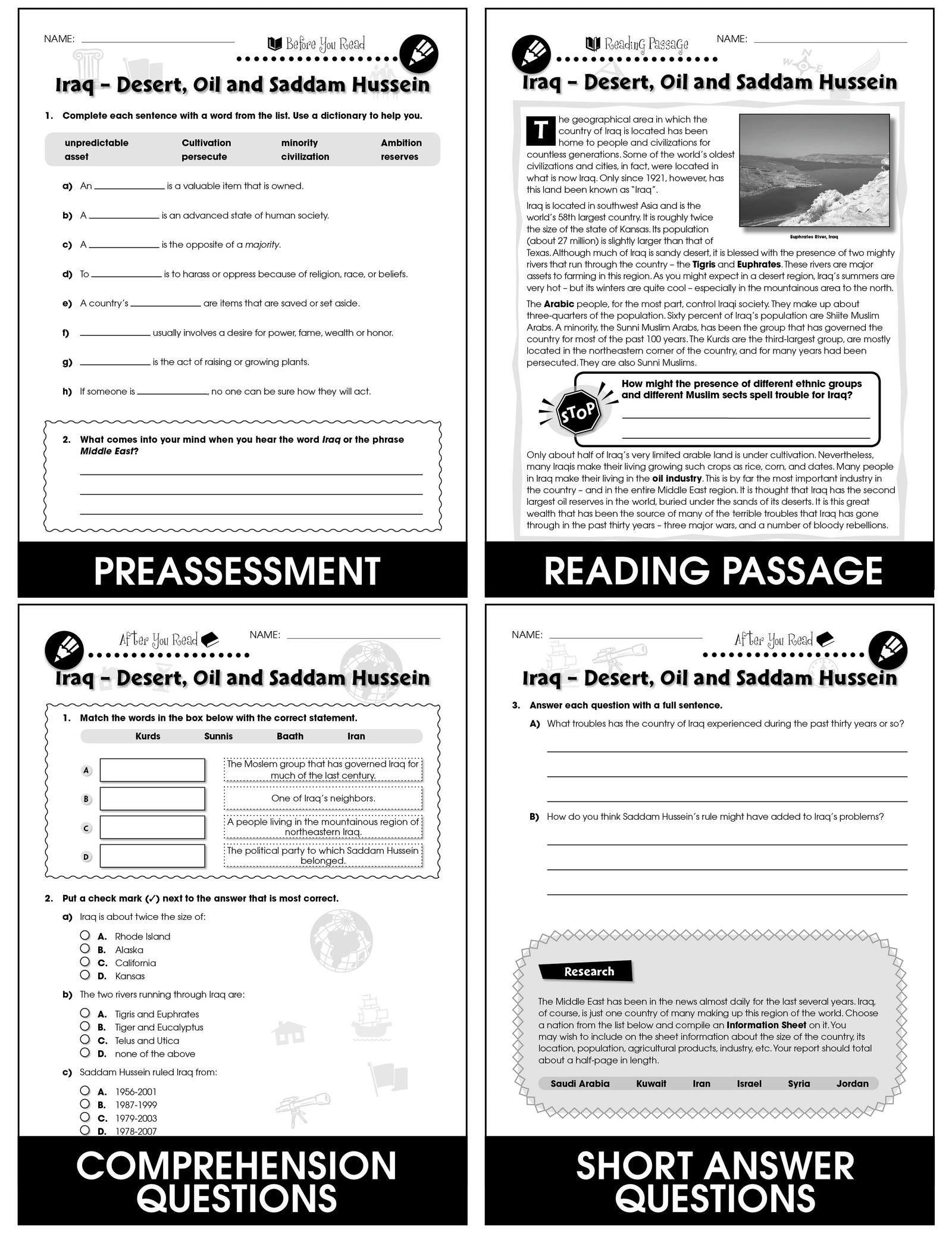 Iraq War (2003-2010) – CLASSROOM COMPLETE PRESS