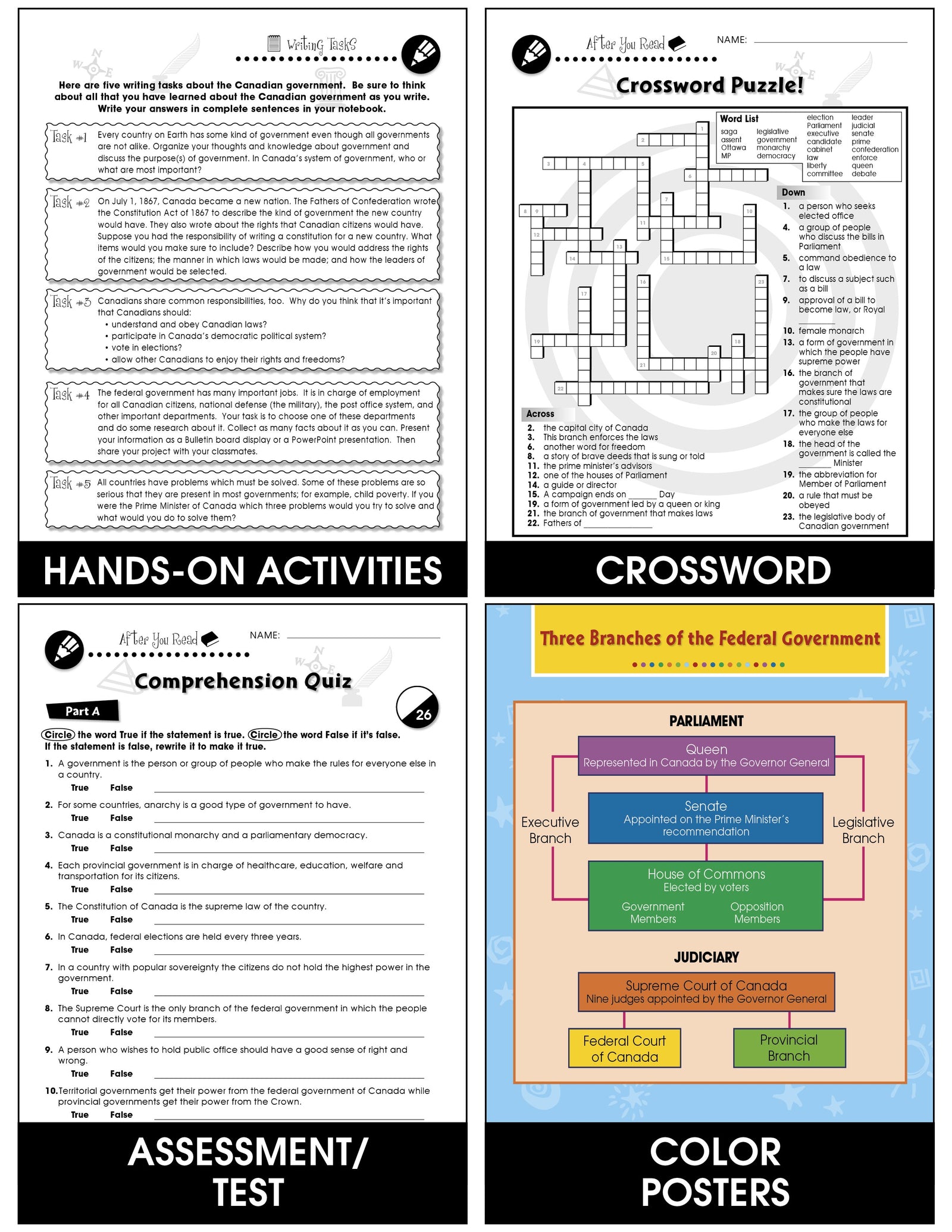 Canadian Government – CLASSROOM COMPLETE PRESS