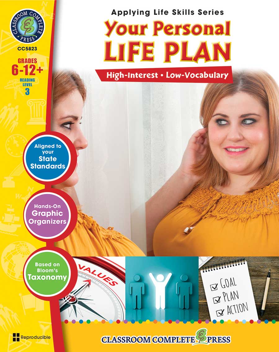 Applying Life Skills - Your Personal Life Plan – CLASSROOM COMPLETE PRESS
