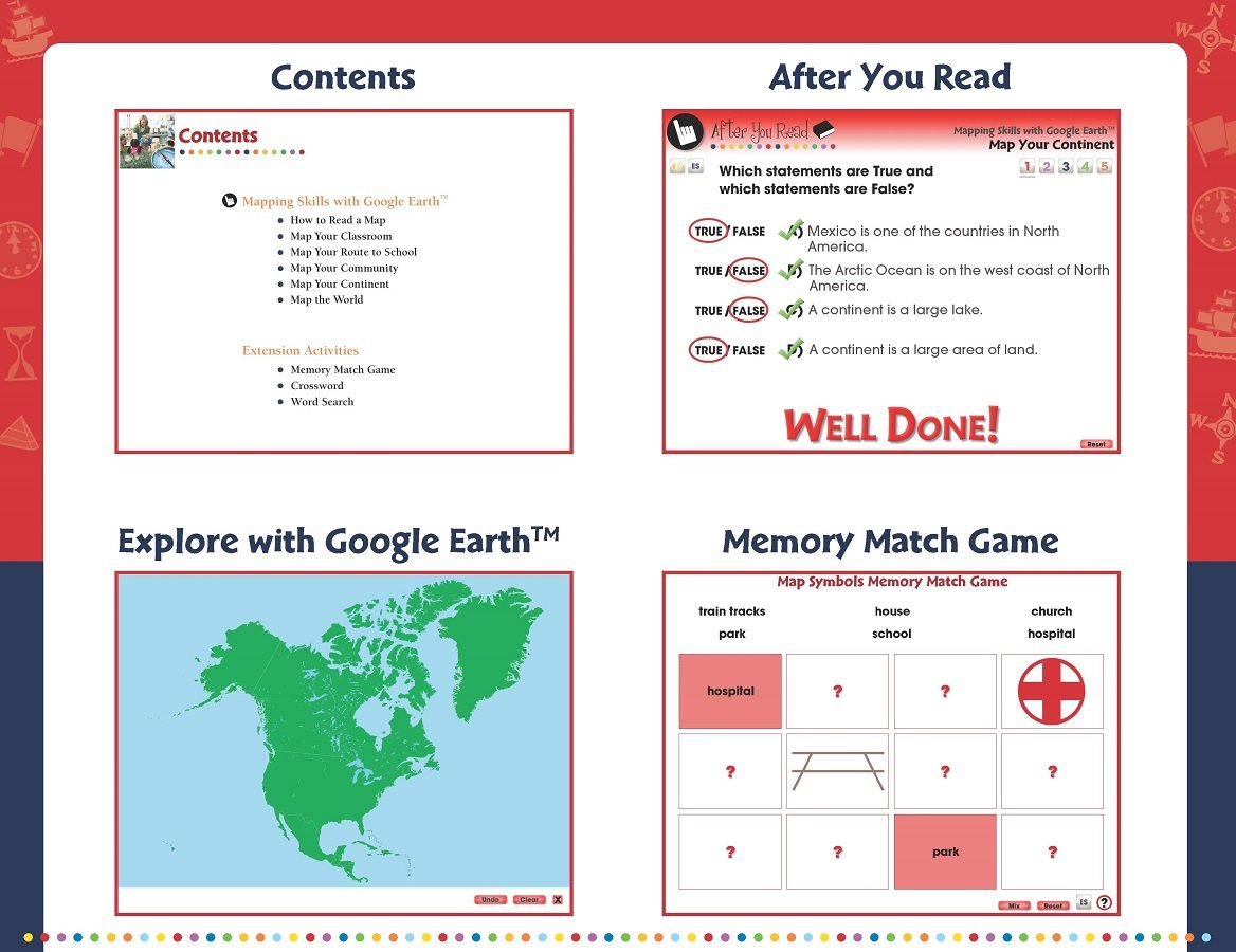 Mapping Skills with Google Earth - Grades PK-2 - Digital Lesson Plan ...