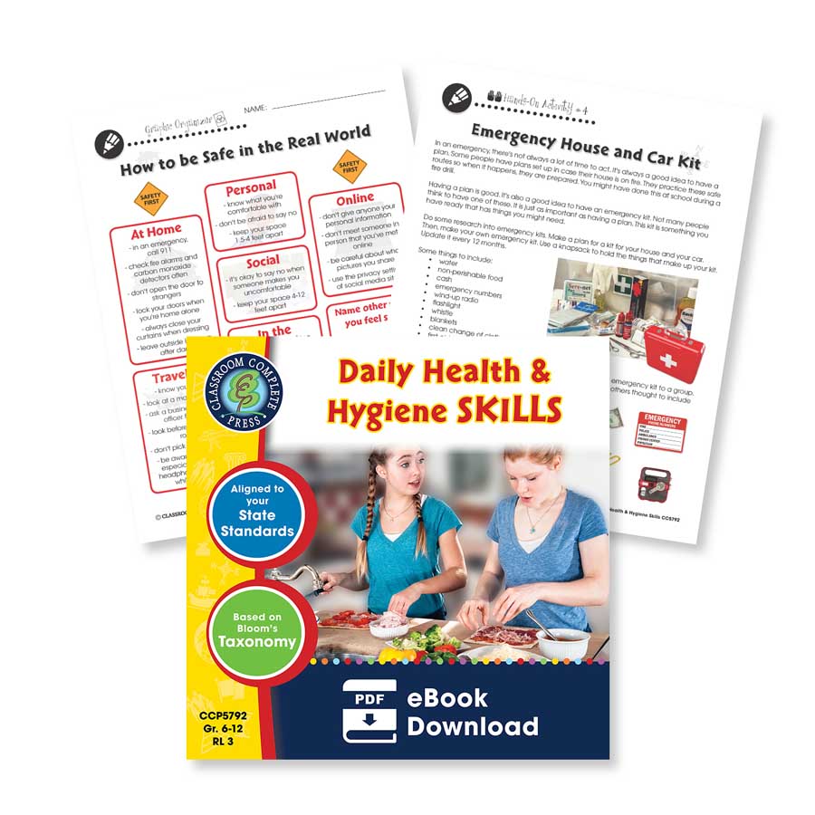 Daily Health & Hygiene Skills: How to be Safe in an Emergency - WORKSH ...