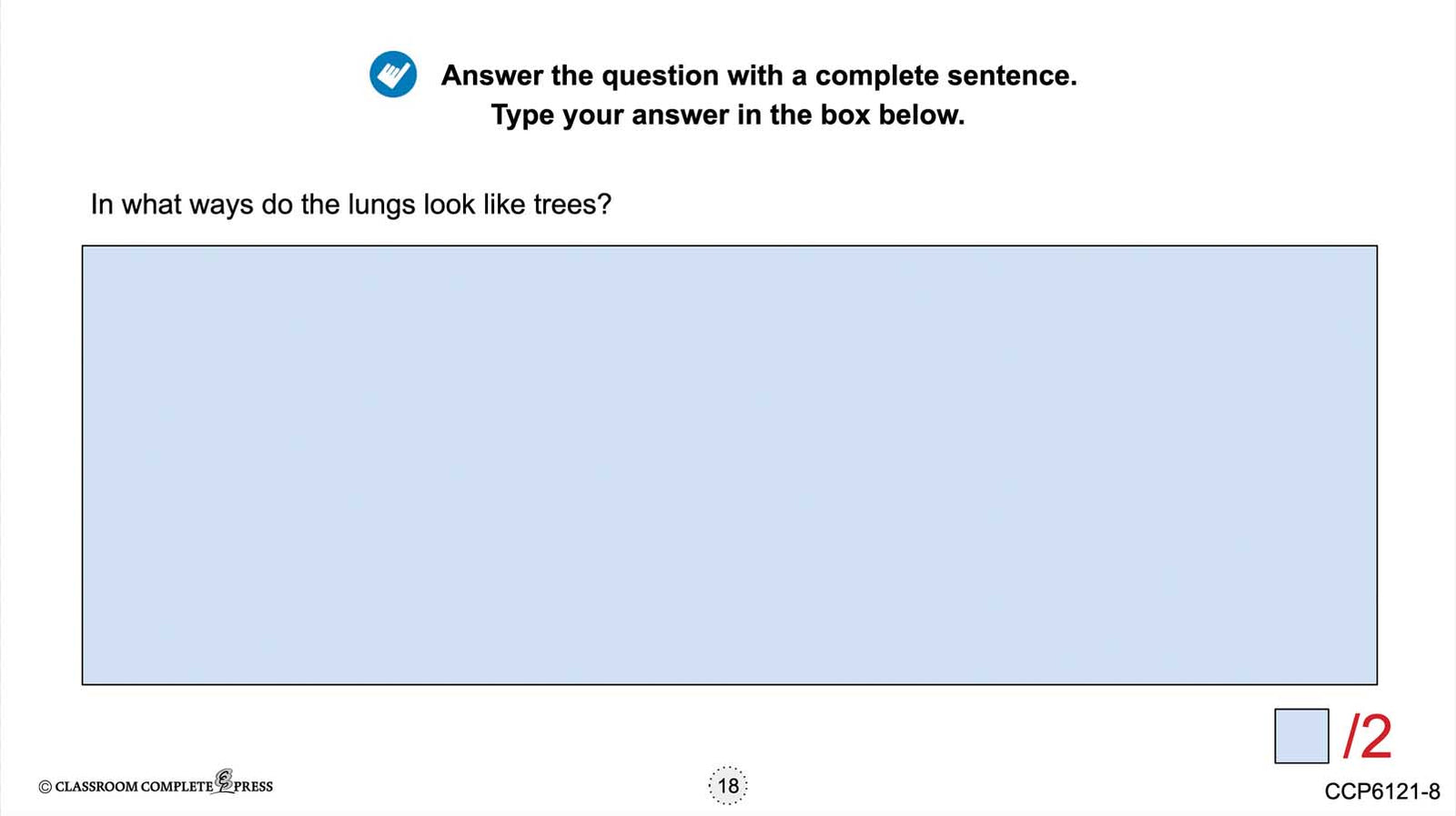 Senses, Nervous & Respiratory Systems: The Respiratory System – Lungs ...