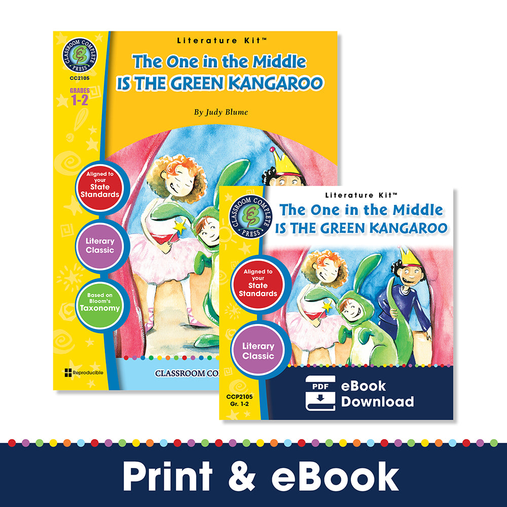 The One in the Middle Is the Green Kangaroo (Novel Study Guide ...