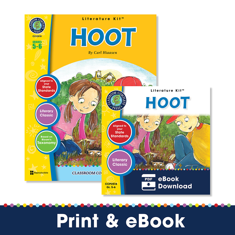 Hoot (Novel Study Guide) – CLASSROOM COMPLETE PRESS