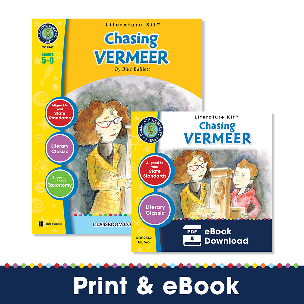 Chasing Vermeer (Novel Study Guide) – CLASSROOM COMPLETE PRESS