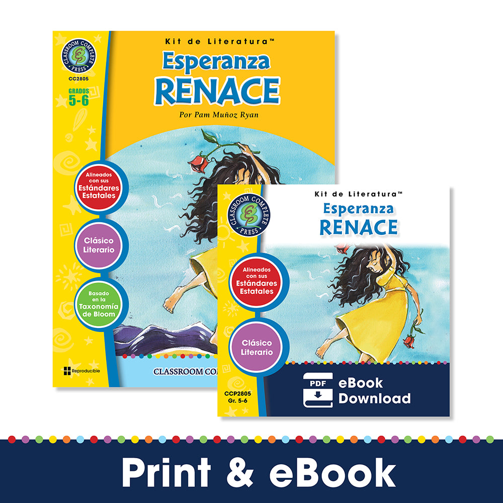 Esperanza Renace (Novel Study Guide) – CLASSROOM COMPLETE PRESS