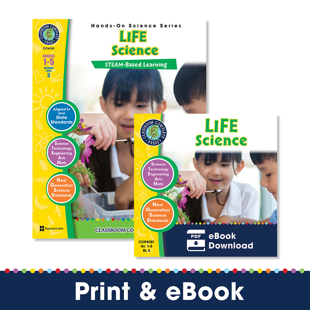 Hands-On STEAM - Life Science – CLASSROOM COMPLETE PRESS