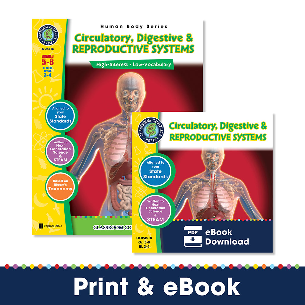 Circulatory, Digestive & Reproductive Systems – CLASSROOM COMPLETE PRESS