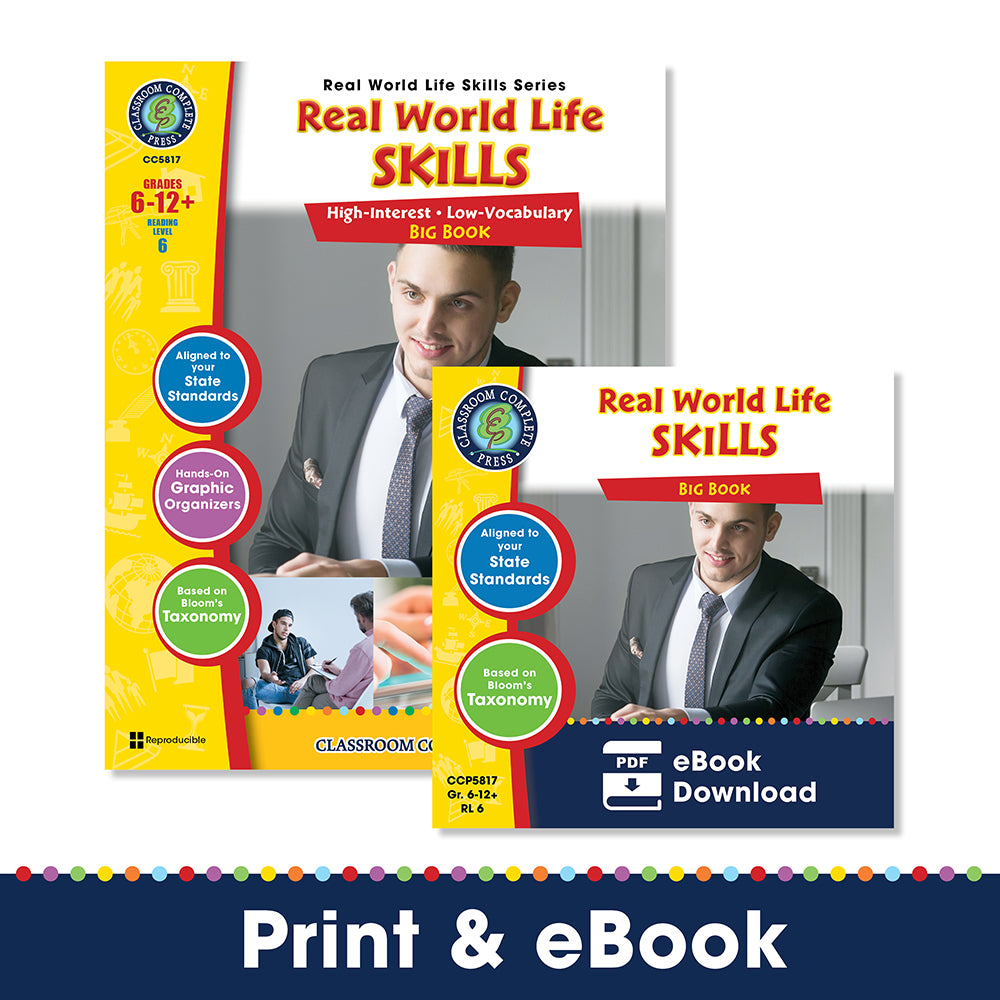 Real World Life Skills Big Book – CLASSROOM COMPLETE PRESS
