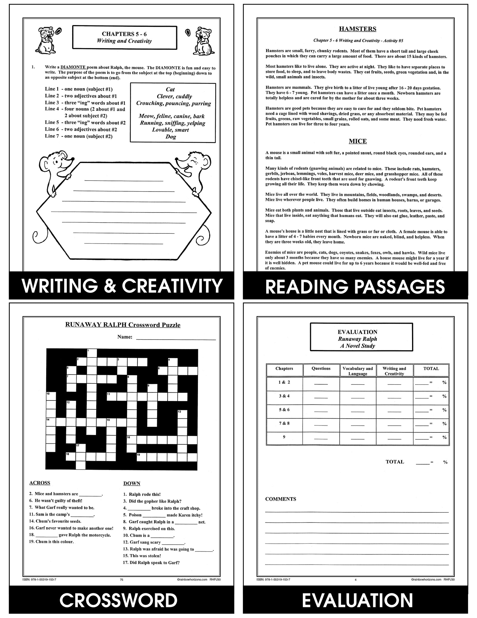 Runaway Ralph (Novel Study) – CLASSROOM COMPLETE PRESS
