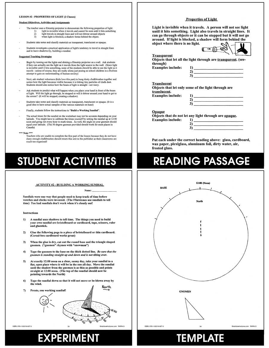 Light, Colour And The Eye - CHAPTER SLICE – CLASSROOM COMPLETE PRESS