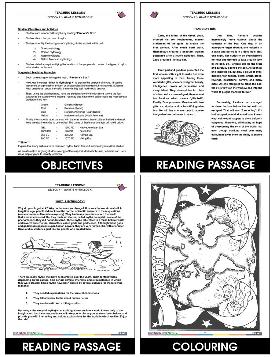 Myths From Around The World - CHAPTER SLICE – CLASSROOM COMPLETE PRESS