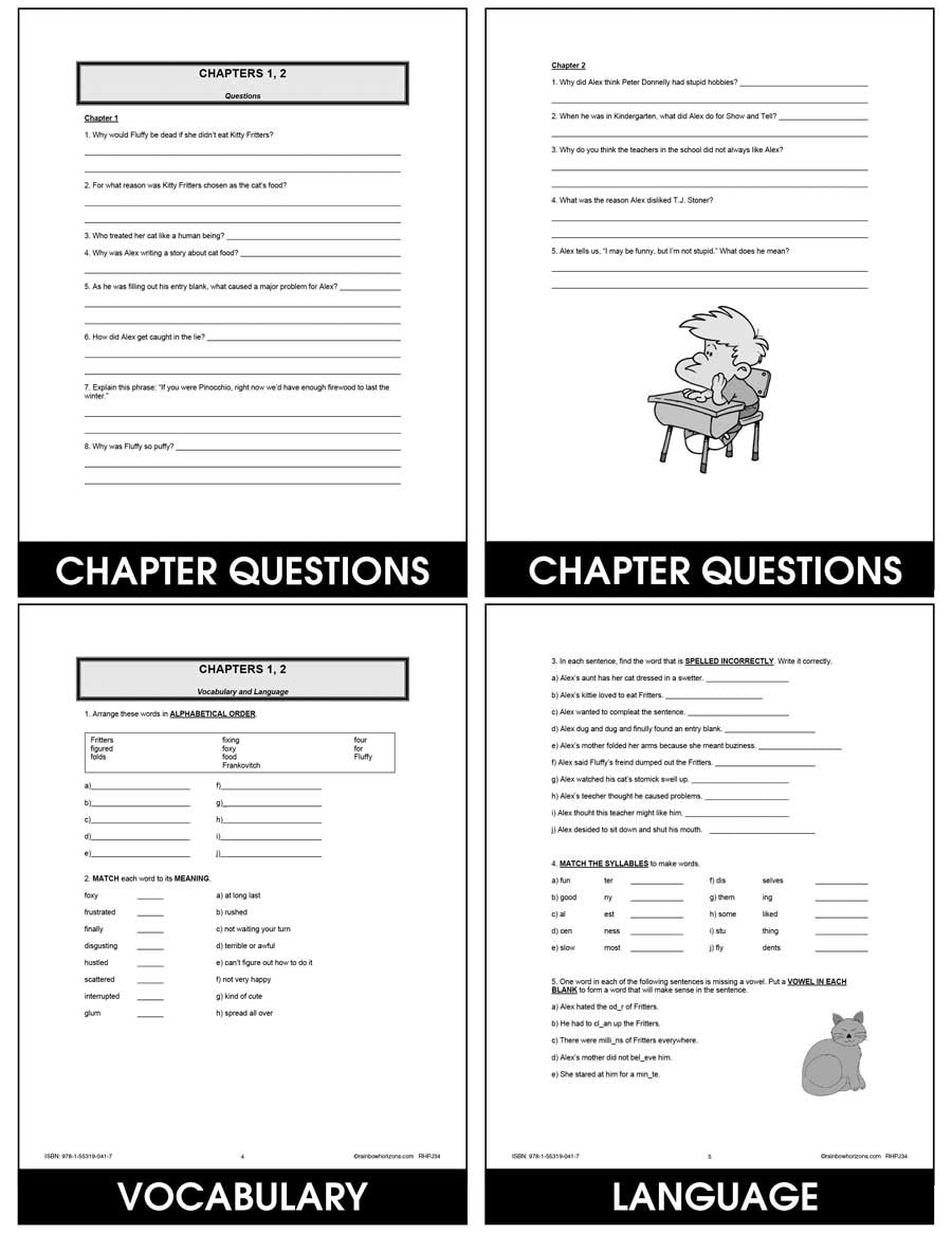 Skinnybones (Novel Study) - CHAPTER SLICE – CLASSROOM COMPLETE PRESS